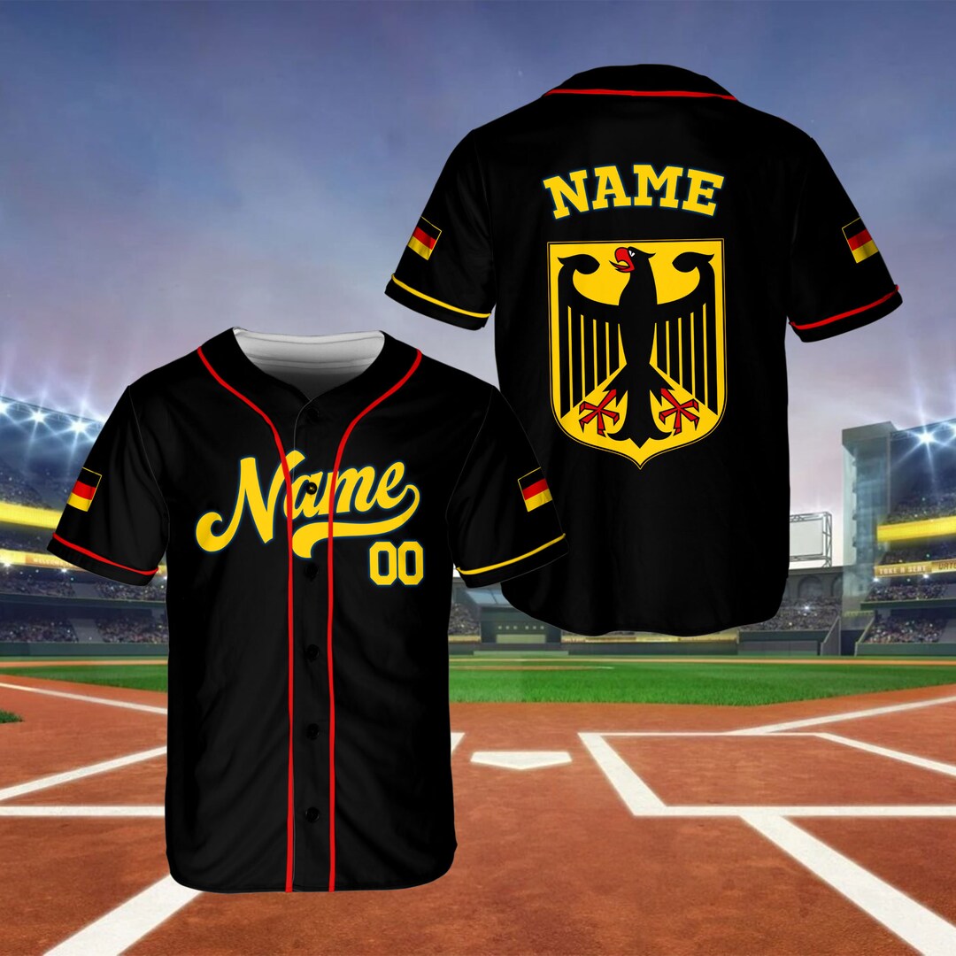Germany Baseball Game Day Outfit, Custom Germany Flag Shirt, Germany ...