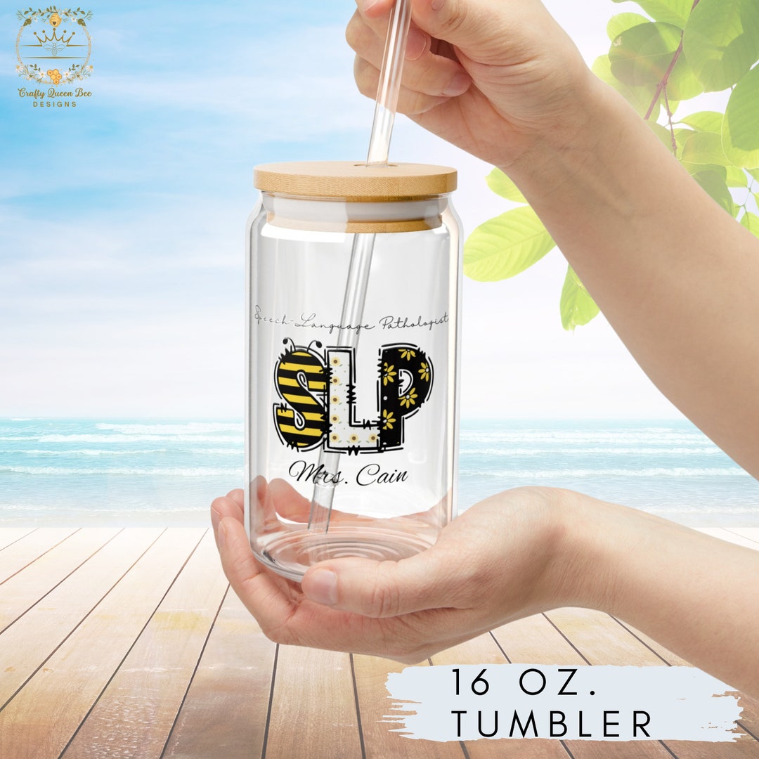 Personalized SLP Gifts SLP Gift Custom SLP Cup Tumbler Speech Therapy ...