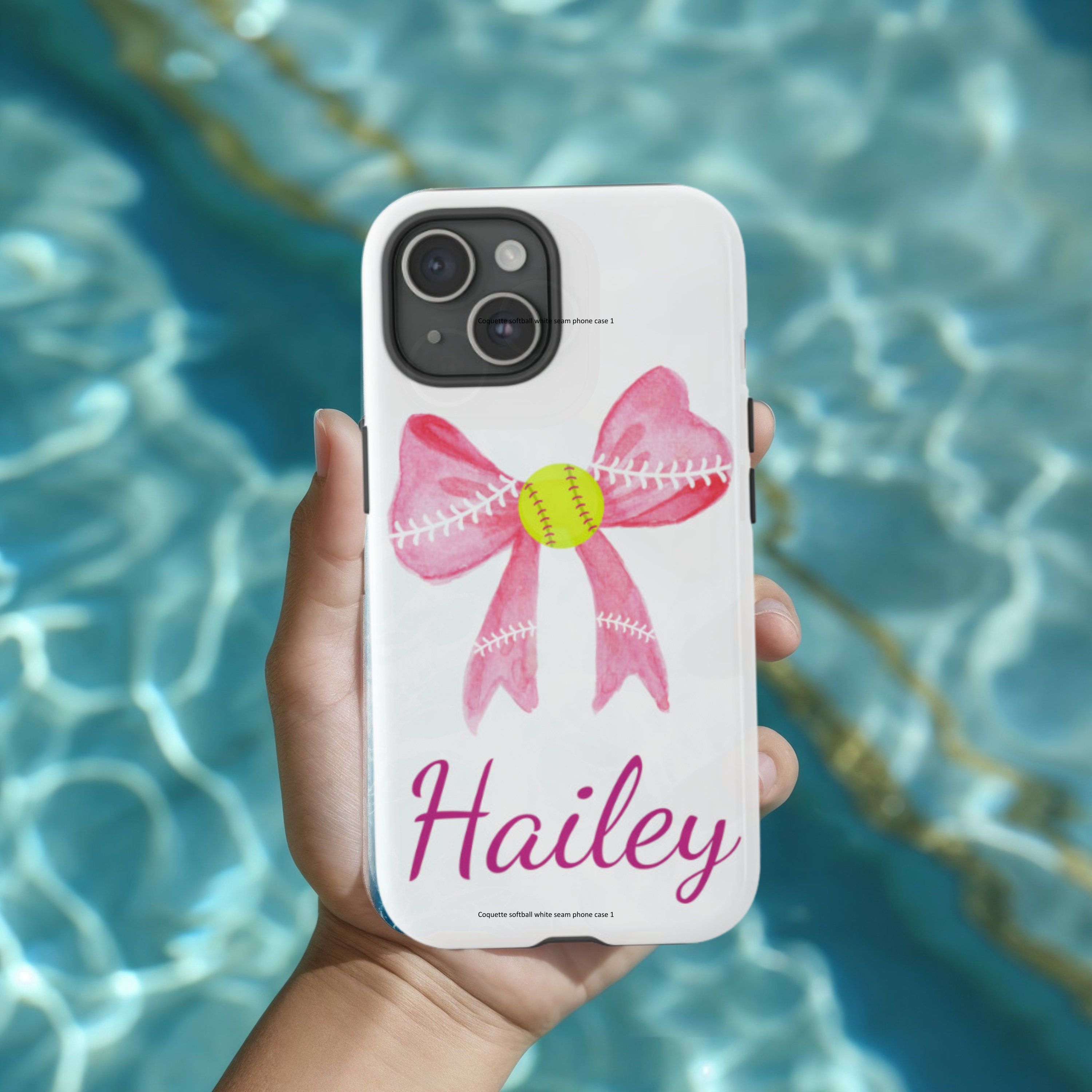 Coquette Phone Case Softball Personalized Cell Phone Case Custom iPhone ...