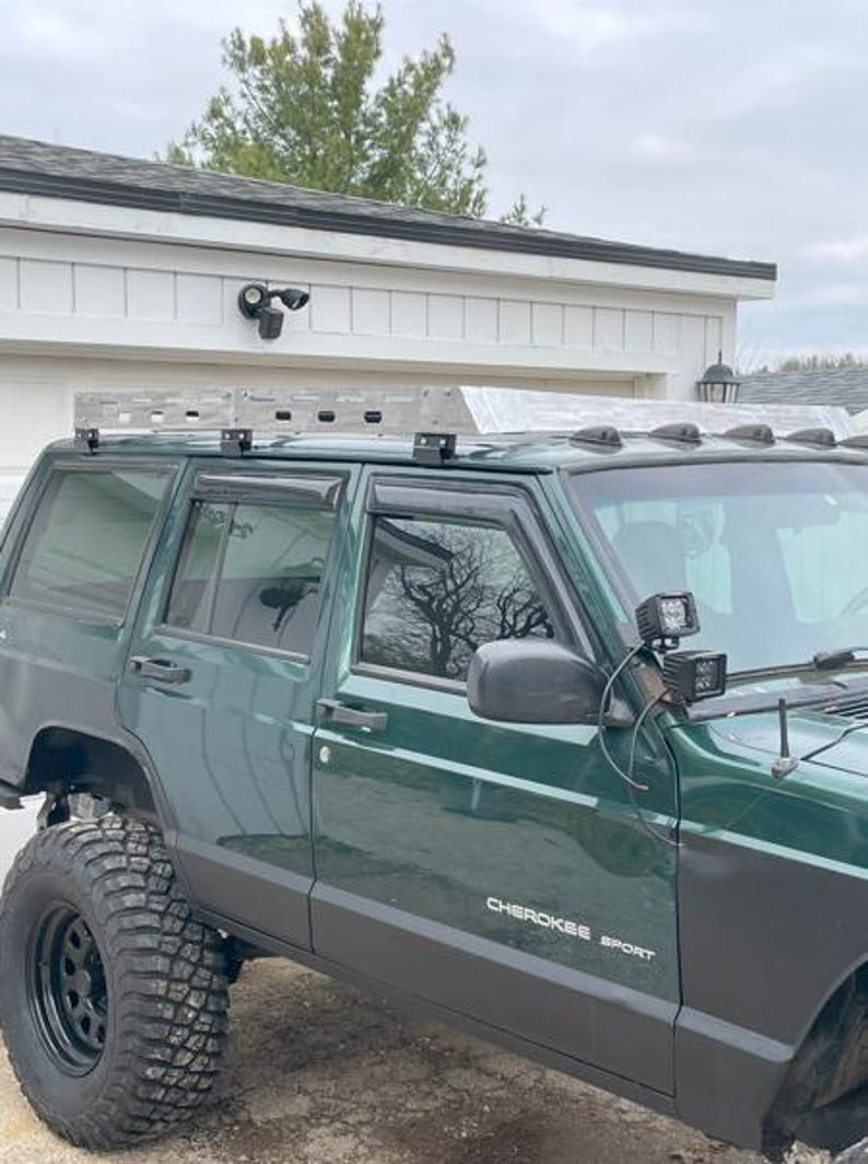Digital Download Jeep XJ Roof Rack Sides and Front Dxf, MOPAR off Road ...