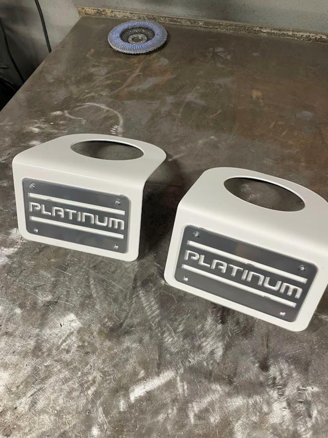 Coil Plates Super Duty All Steel Choice Color Powder Coated Pair of ...