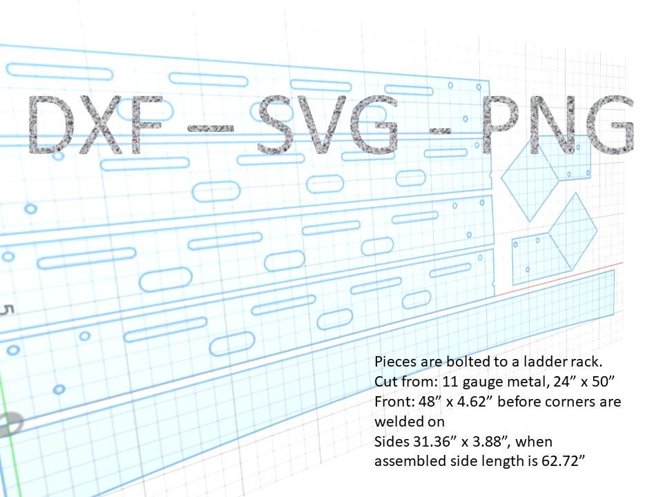 Digital Download Jeep XJ Roof Rack Sides and Front Dxf, MOPAR off Road ...