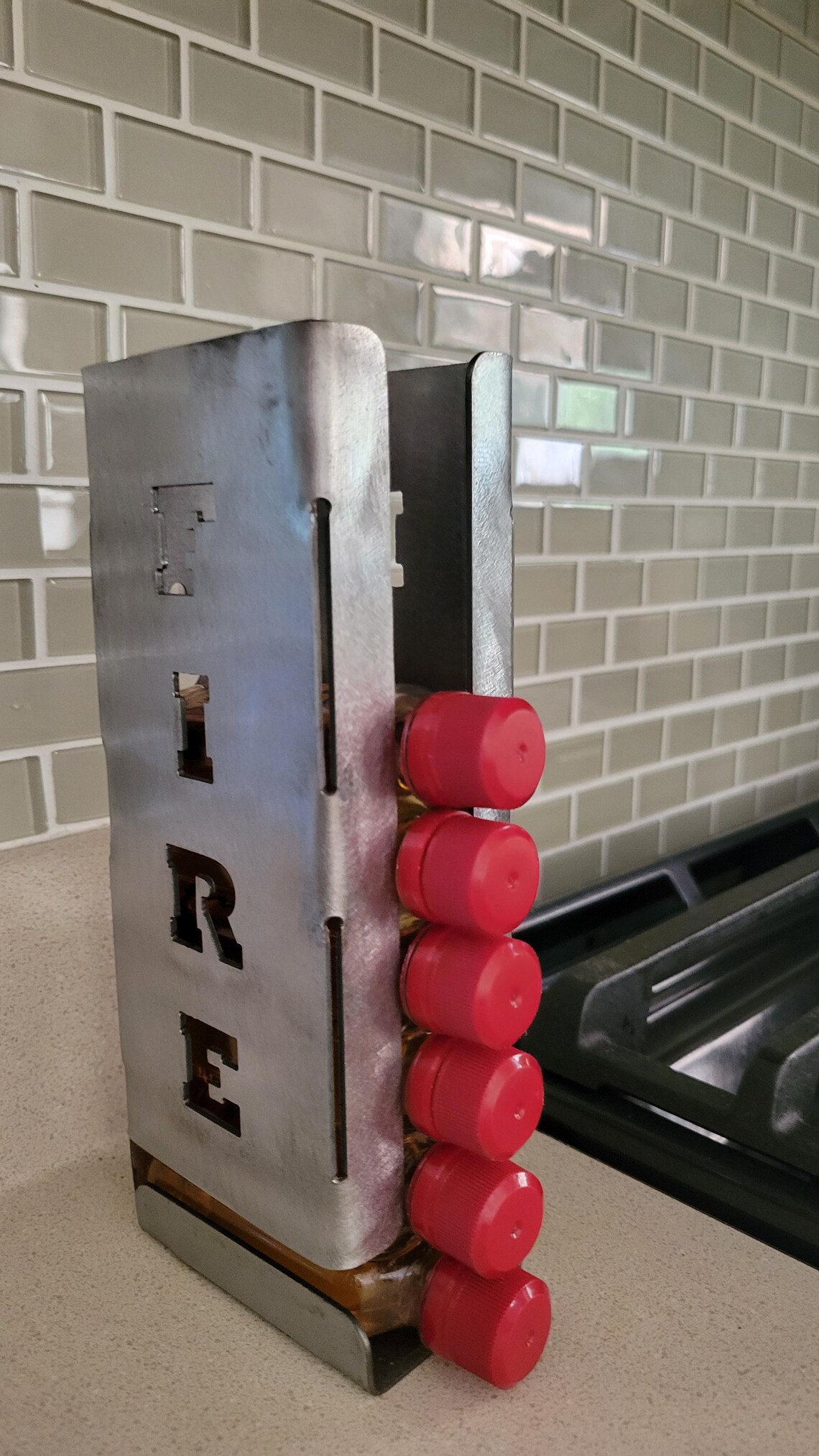 Fireball Whisky Mini Shot Dispenser Holder 8" Bar Accessory - Etsy