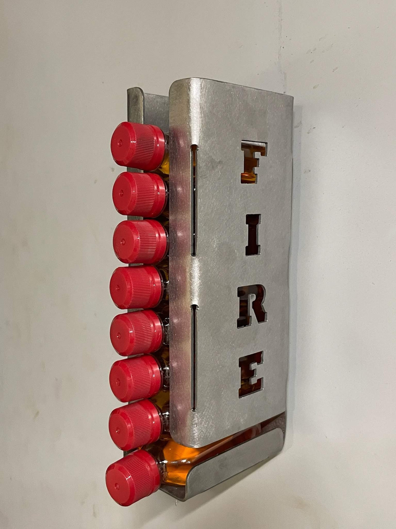 Fireball Whisky Mini Shot Dispenser Holder 8" Bar Accessory - Etsy