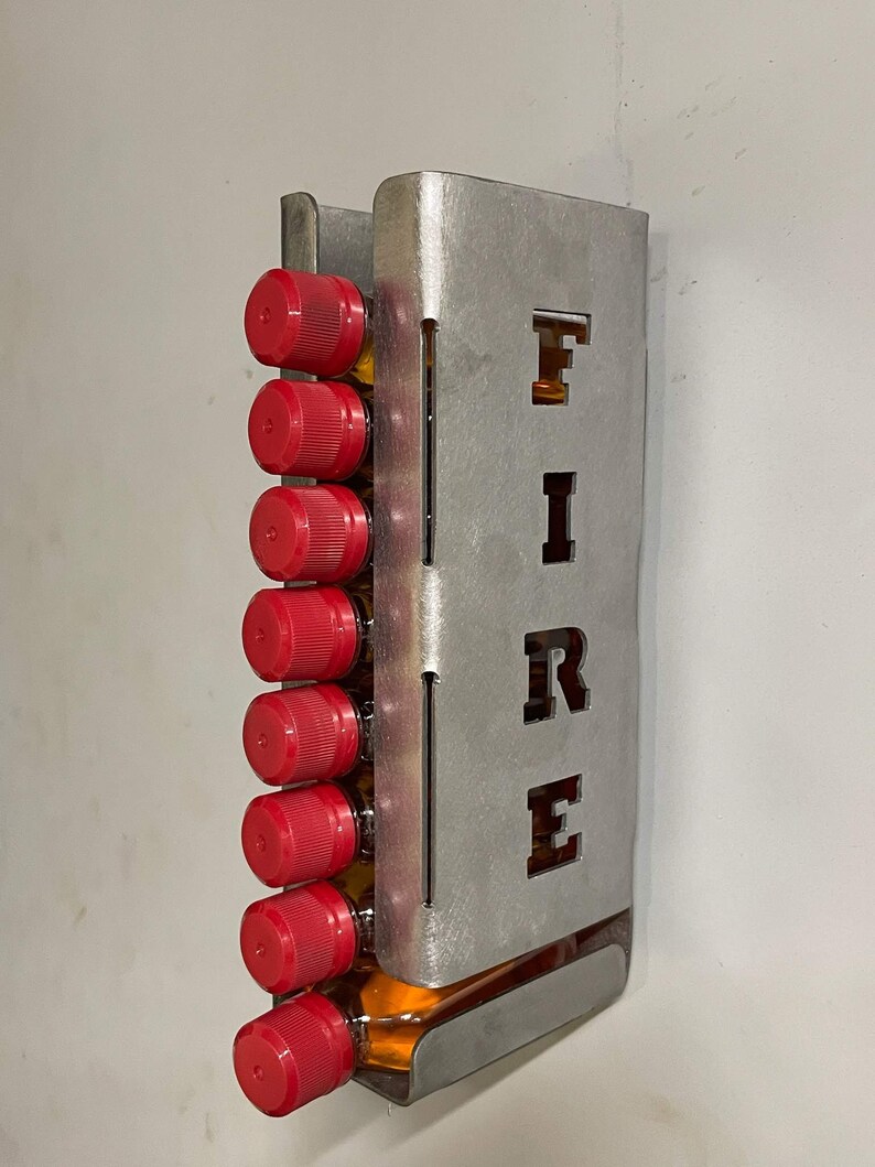Fireball Whisky Mini Shot Dispenser Holder 8" Bar Accessory - Etsy