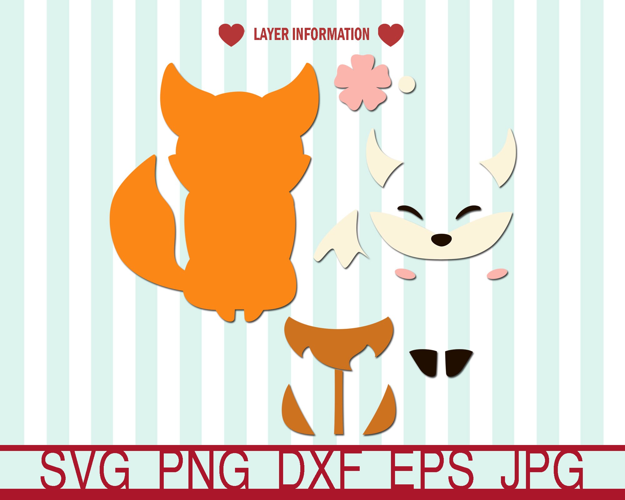 Fuchs Svg Fuchs Svg Fuchs Svg Füchse Svg Süßes Fuchs Svg | Etsy