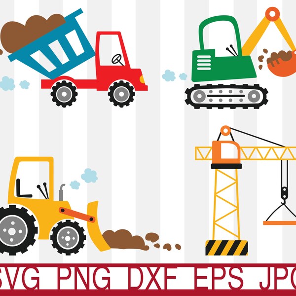Crane Truck Svg - Etsy