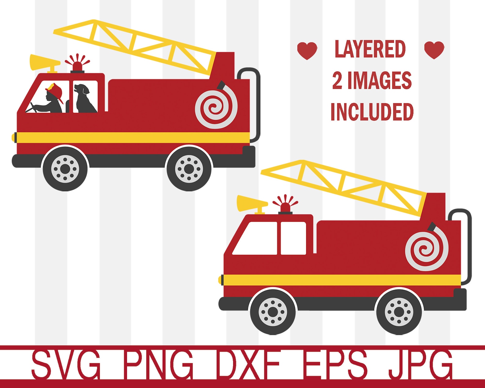Fire Truck Svg Firetruck Svg Fire Engine Svg Fire Truck - Etsy