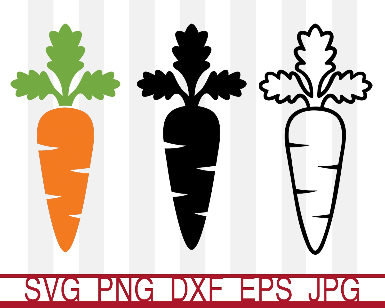 Carrot Svg Easter Carrot Svg Carrot Shape Svg Bunny Carrot | Etsy