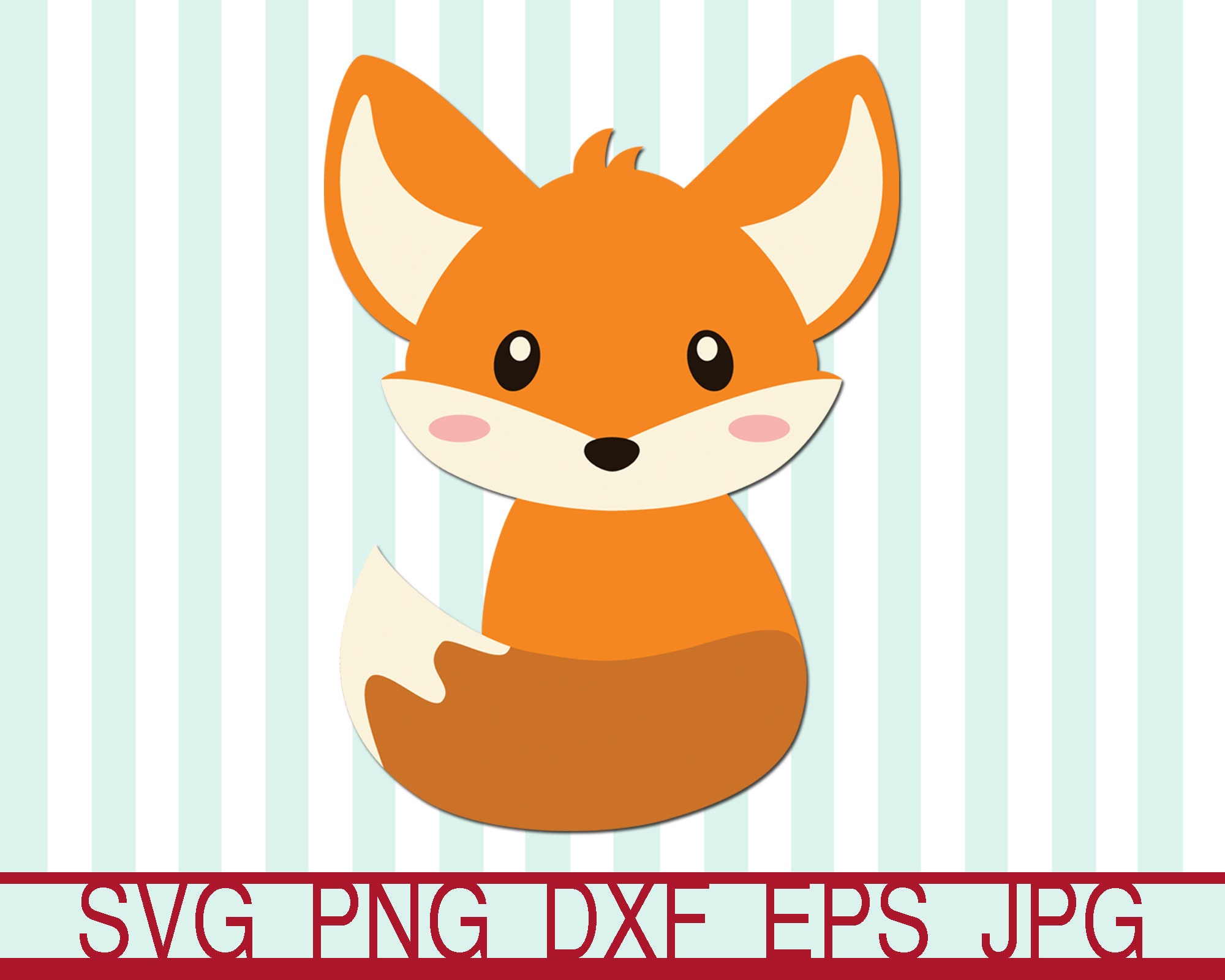 Mommy Fox and Baby Fox Fox Svg Foxes Svg Cute Fox Svg | Etsy
