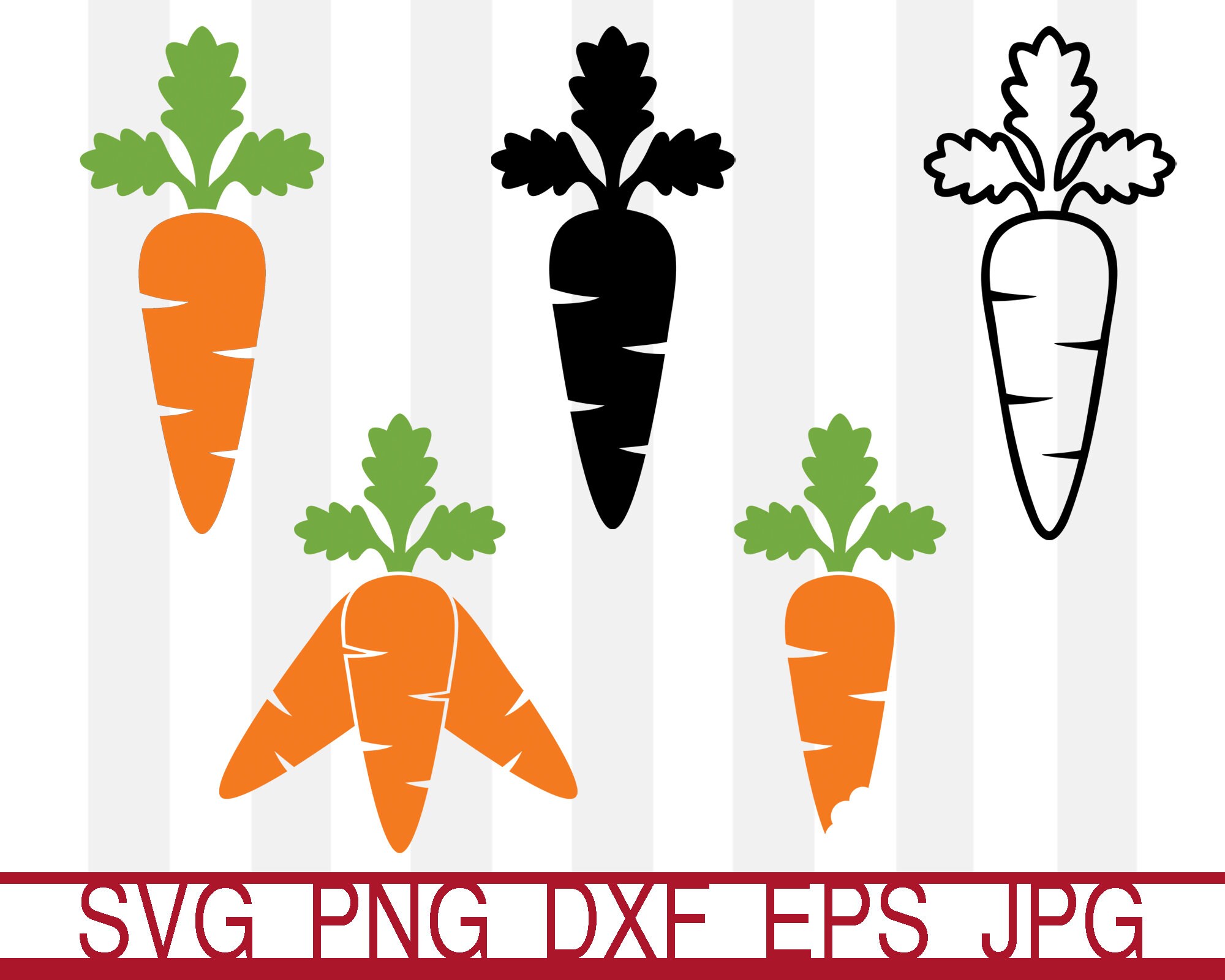 Carrot Svg Easter Carrot Svg Carrot Shape Svg Bunny Carrot - Etsy