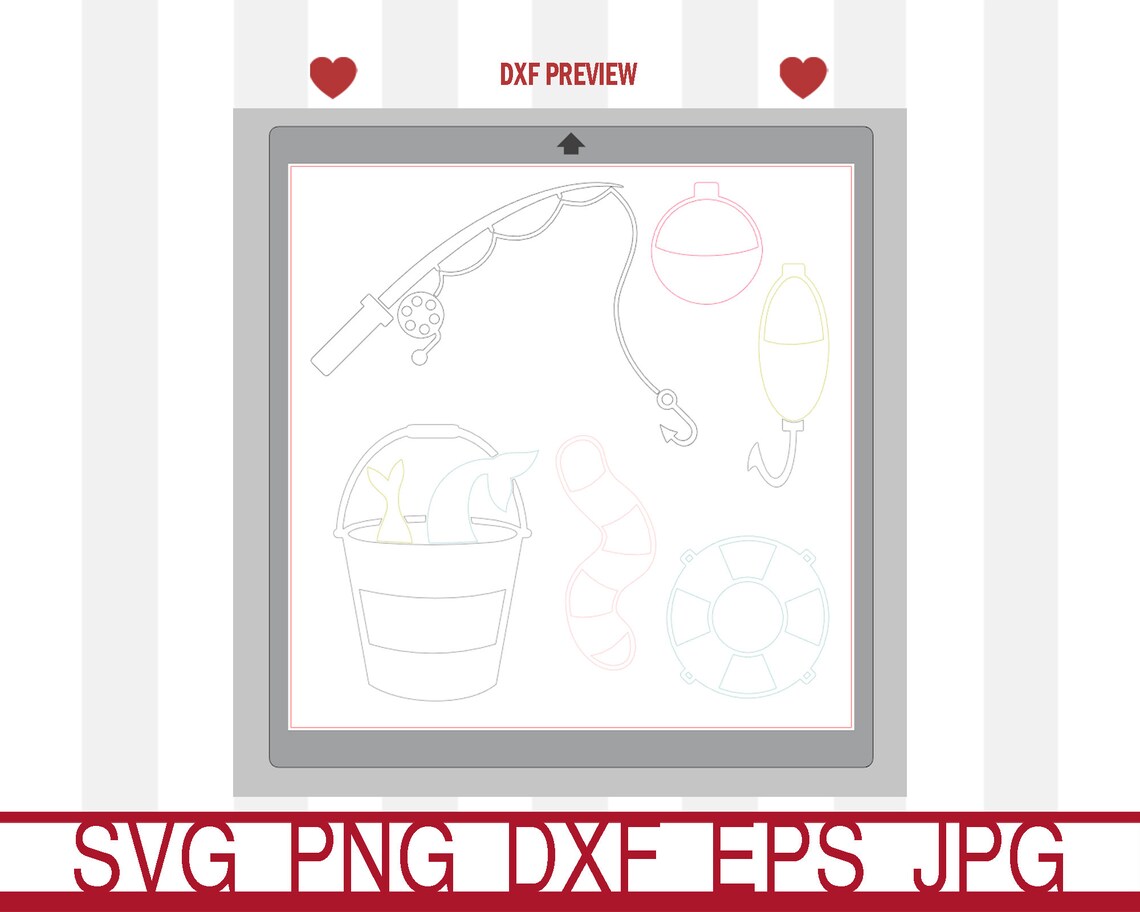 Fishing Svg Kid Fishing Svg Fish Svg Fishing Pole Svg Hook - Etsy