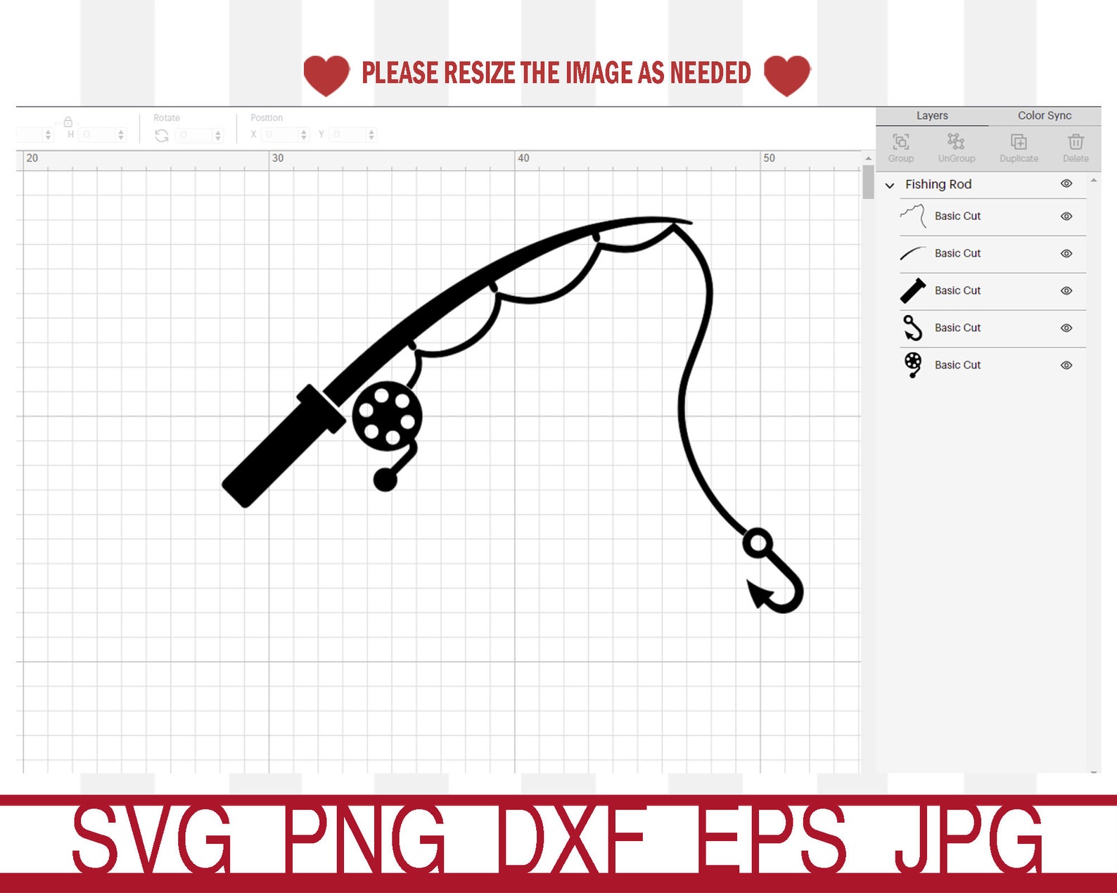 Fishing Svg Kid Fishing Svg Fish Svg Fishing Pole Svg Hook - Etsy