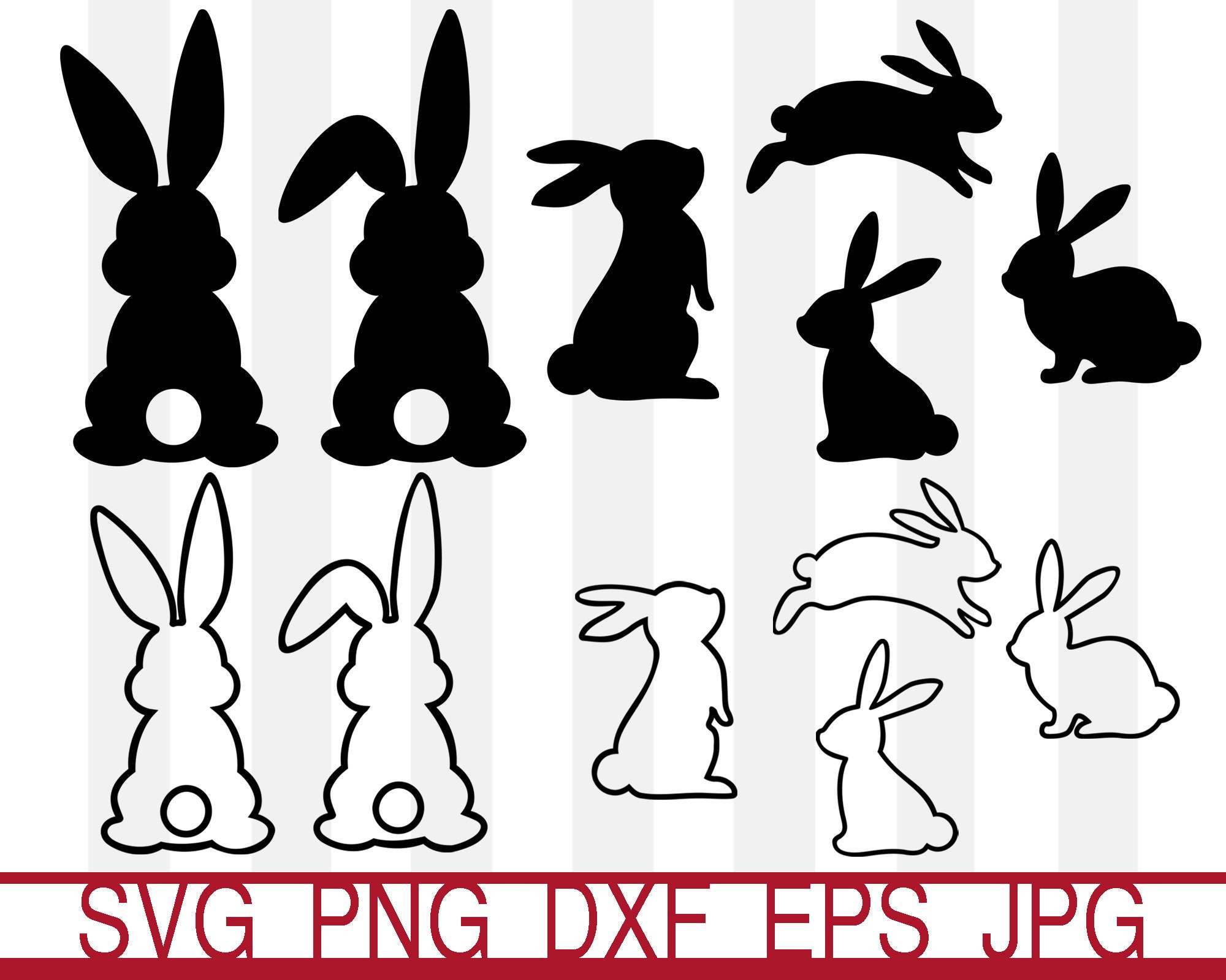 Osterhase Form Svg Hase Svg Hasen Svg Hasen Form Svg Hasen - Etsy.de