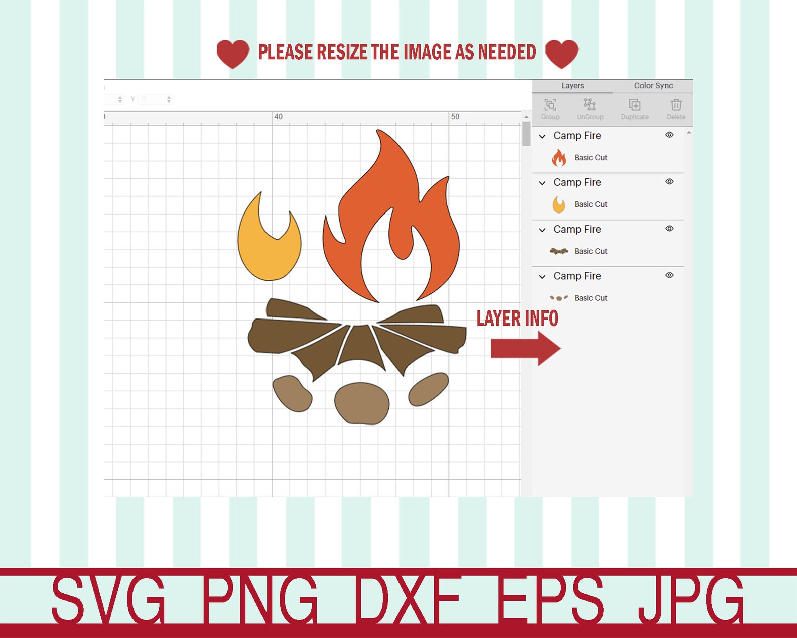 Camp Fire Svg Campfire Svg Bonfire Svg Fire Svg Camping - Etsy