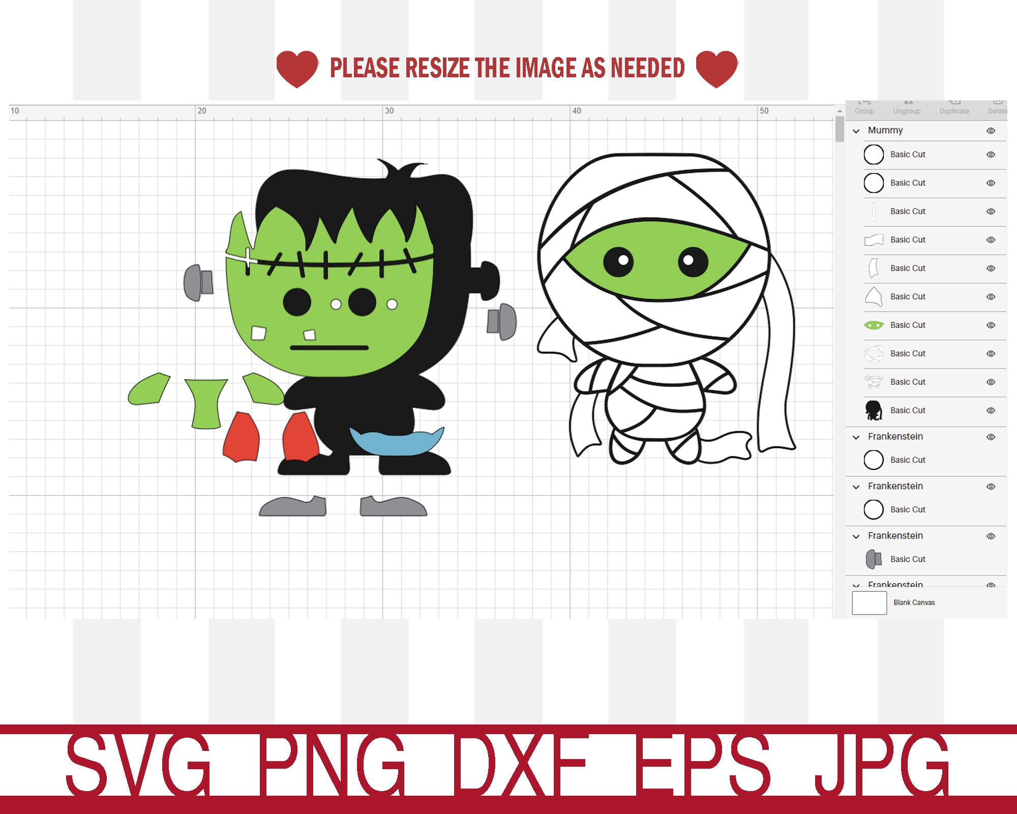 Halloween Monsters Svg Witch Pumpkin Monster Mummy - Etsy