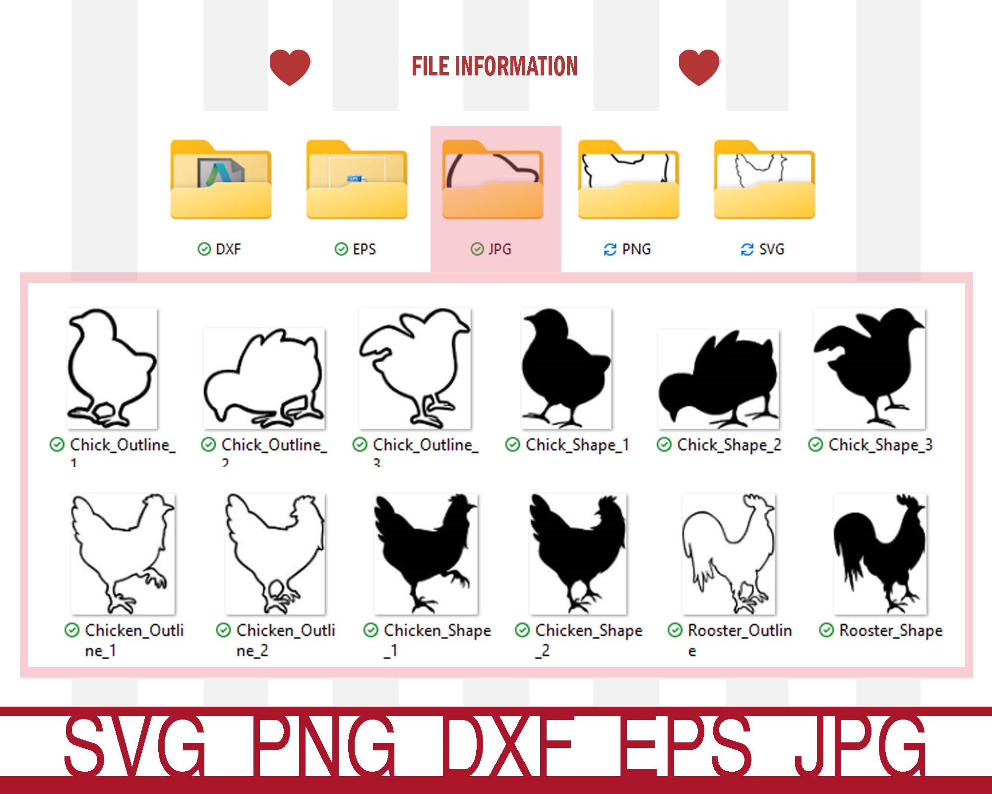 Chicken Svg Rooster Svg Chick Svg Chicken Clipart Chickens - Etsy Canada