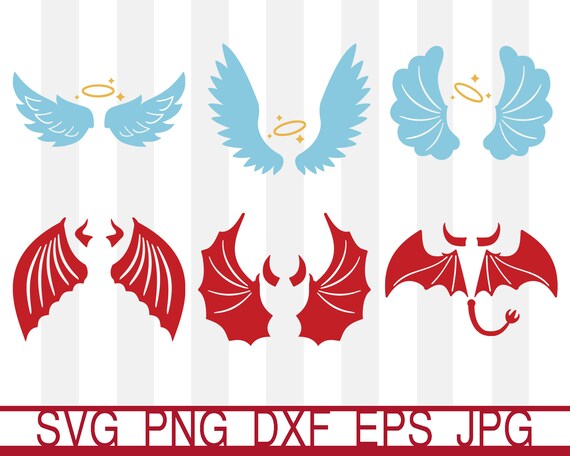 Demon Wing Silhouette