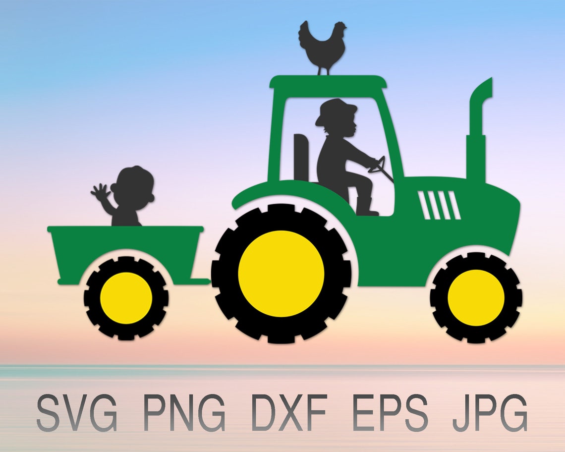 Tractor Svg Farm Tractor Svg Tractor Svg File Farm Tractor - Etsy Canada
