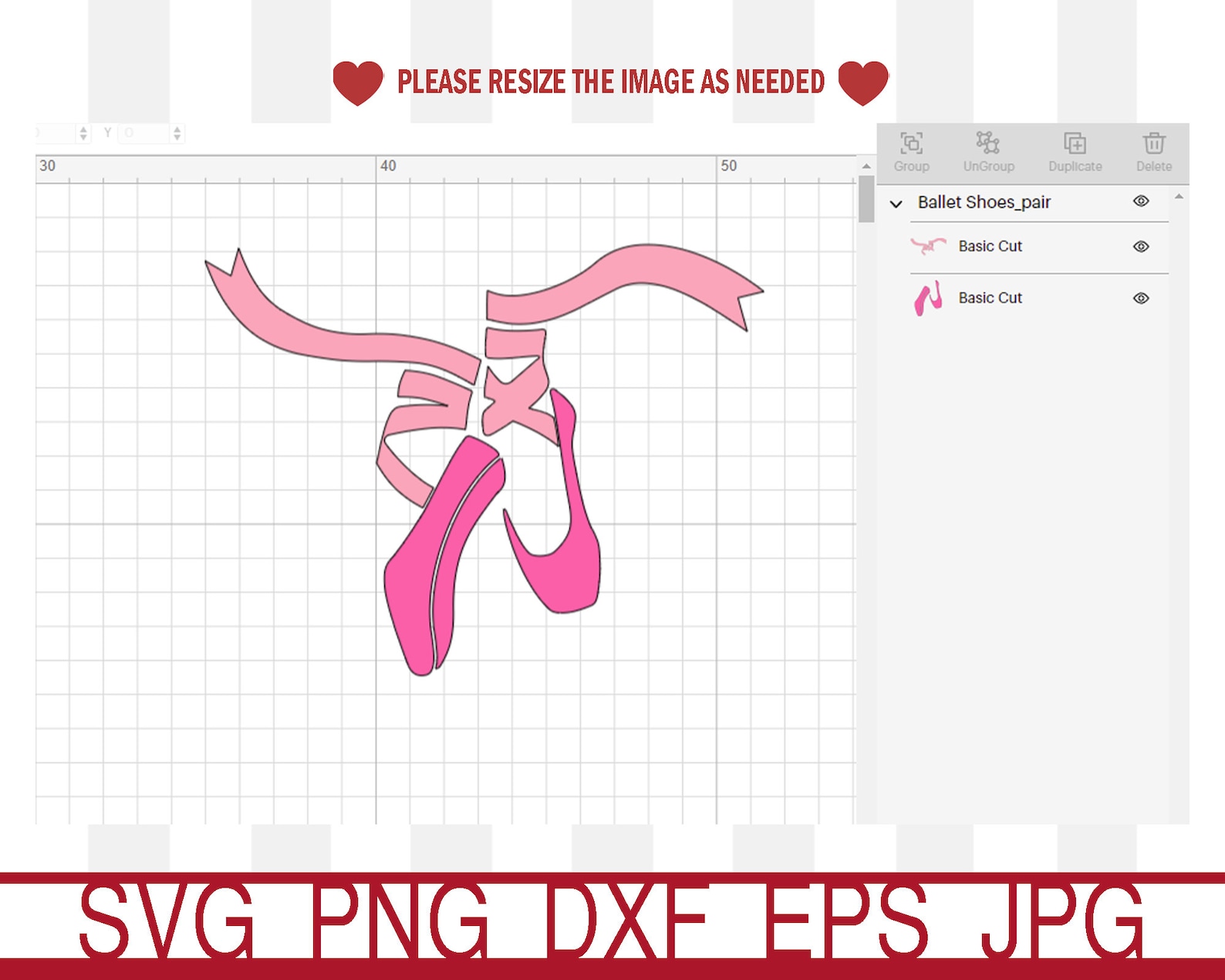 Ballet Shoes Svg Ballet Svg Ballerina Shoes Ballet Slippers - Etsy