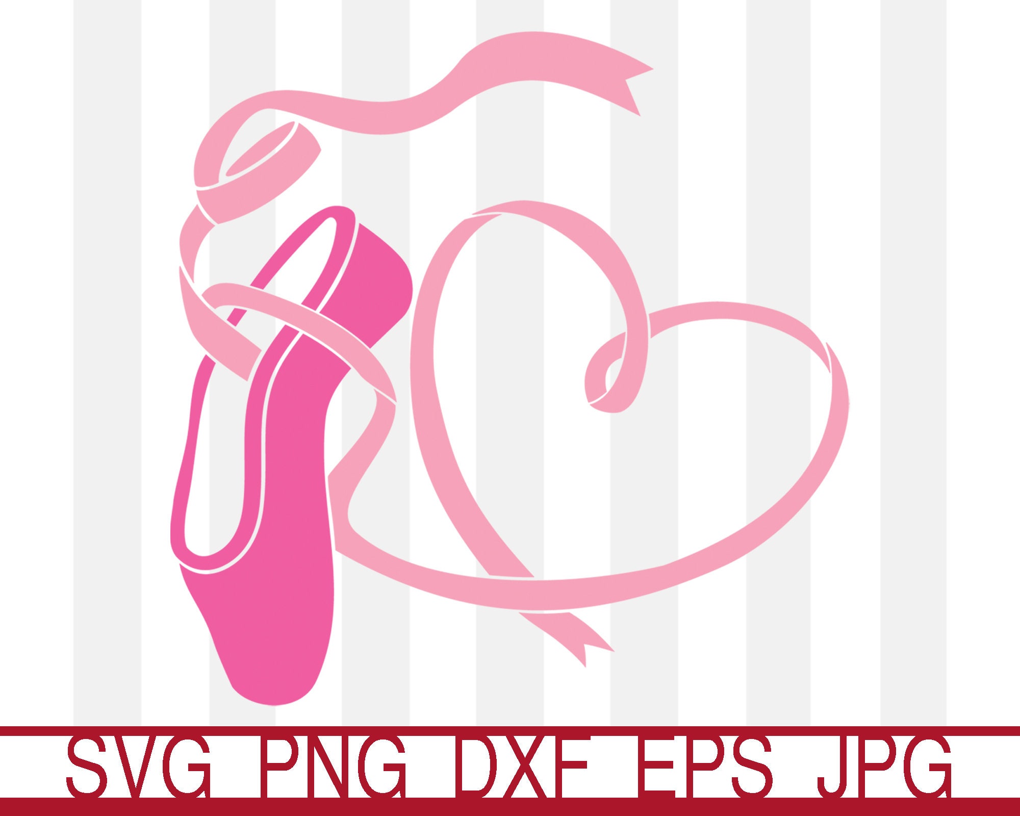 Ballet Shoe Svg Ballet Svg Ballerina Shoe Ballet Slipper - Etsy