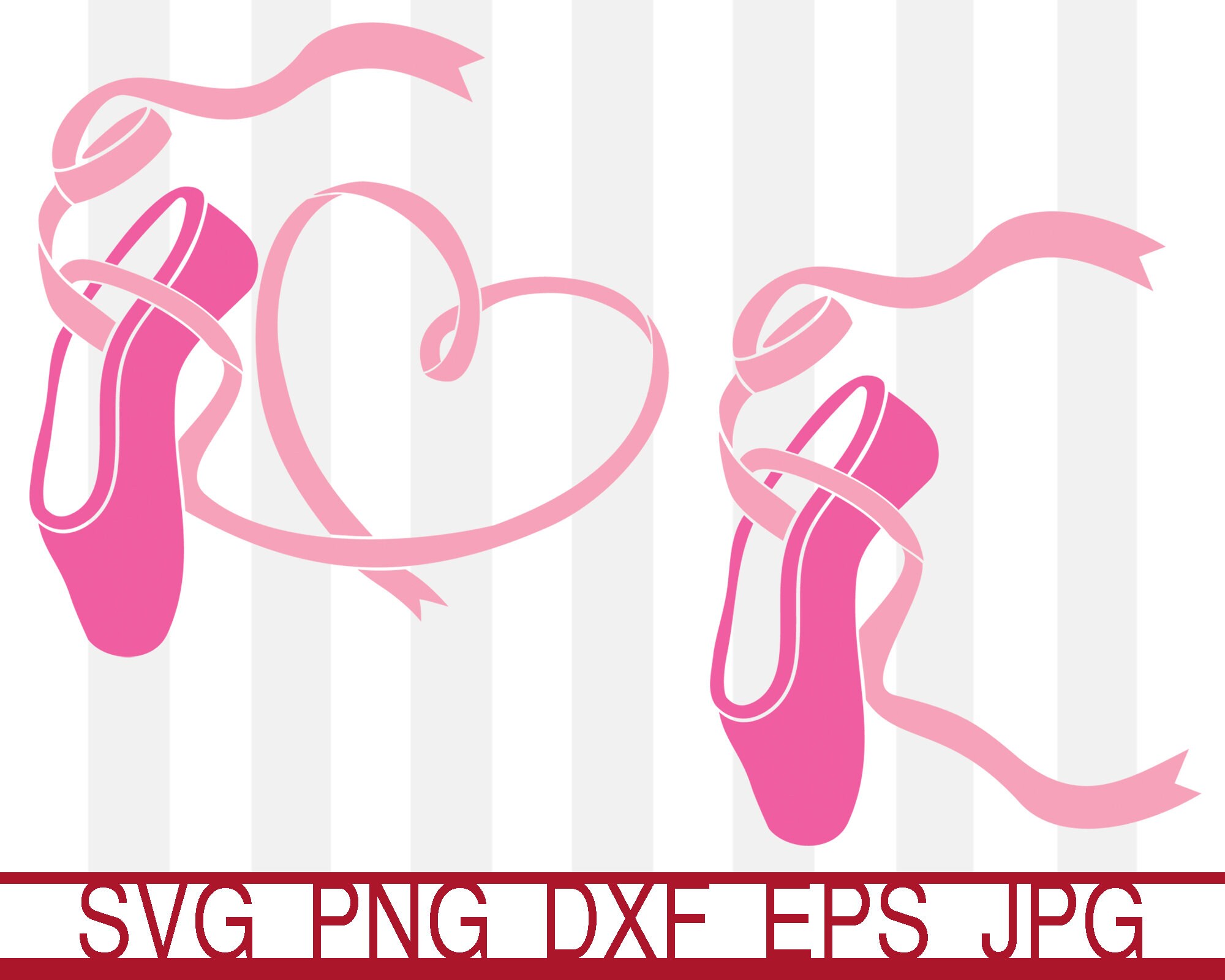 Ballet Shoe Svg Ballet Svg Ballerina Shoe Ballet Slipper - Etsy