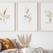 Watercolor Flowers Set, Boho Decor, Botanical Prints, Plant Wall Art ...