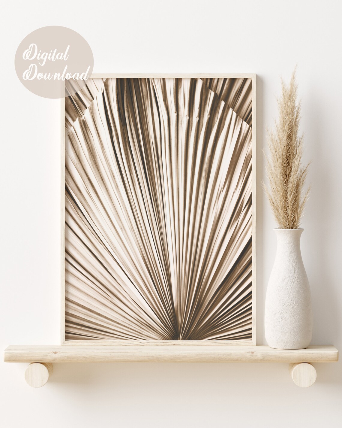 Neutral Wall Art Boho Gallery Wall Set Printable Wall Art - Etsy