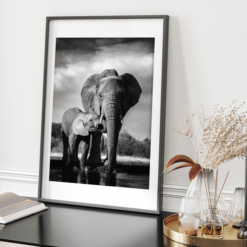 Elephant Print - Etsy