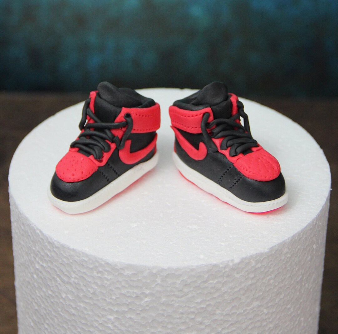 Jordan Inspired Edible, Handmade Shoes / Trainers Cake Topper - Etsy UK