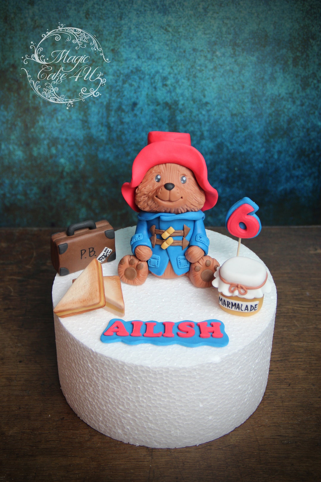 Personalised PADDINGTON BEAR Inspired Handmade Bear With the Case ...
