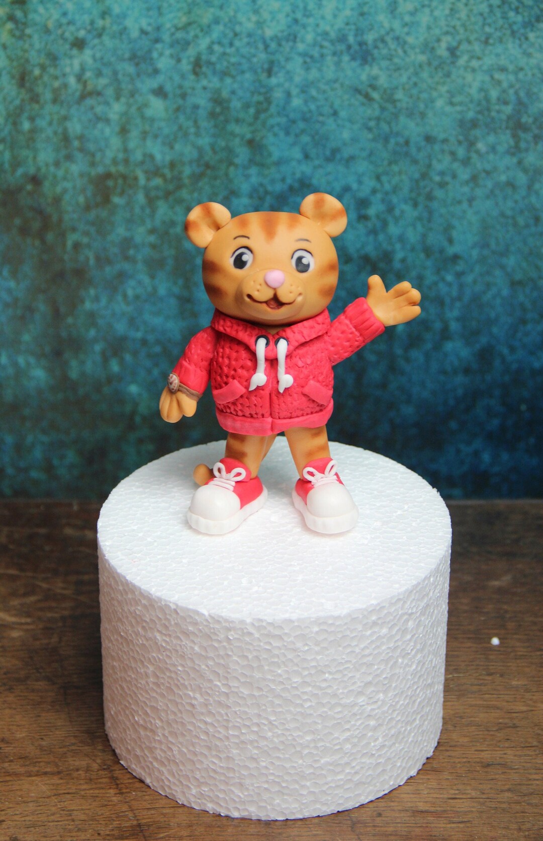 Daniel Tiger Inspired Edible Handmade Figurine Cake Topper - Etsy