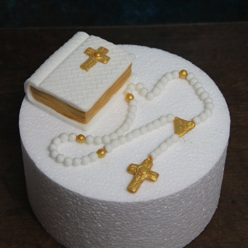 Rosary Cake Topper - Etsy