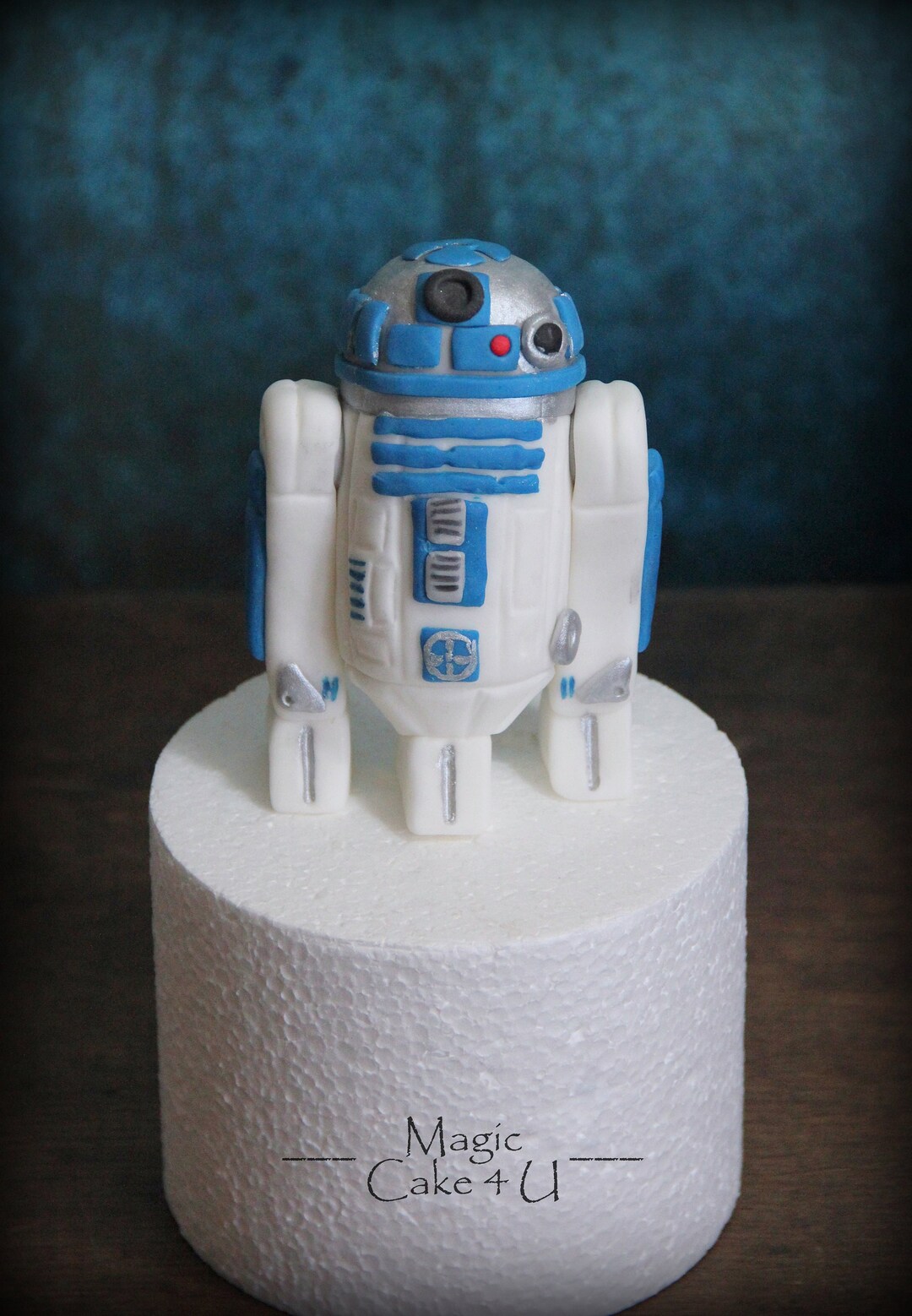 Star Wars Inspired Handmade R2D2 Cake Topper - Etsy