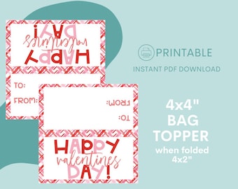 Valentine Bag Topper | Etsy