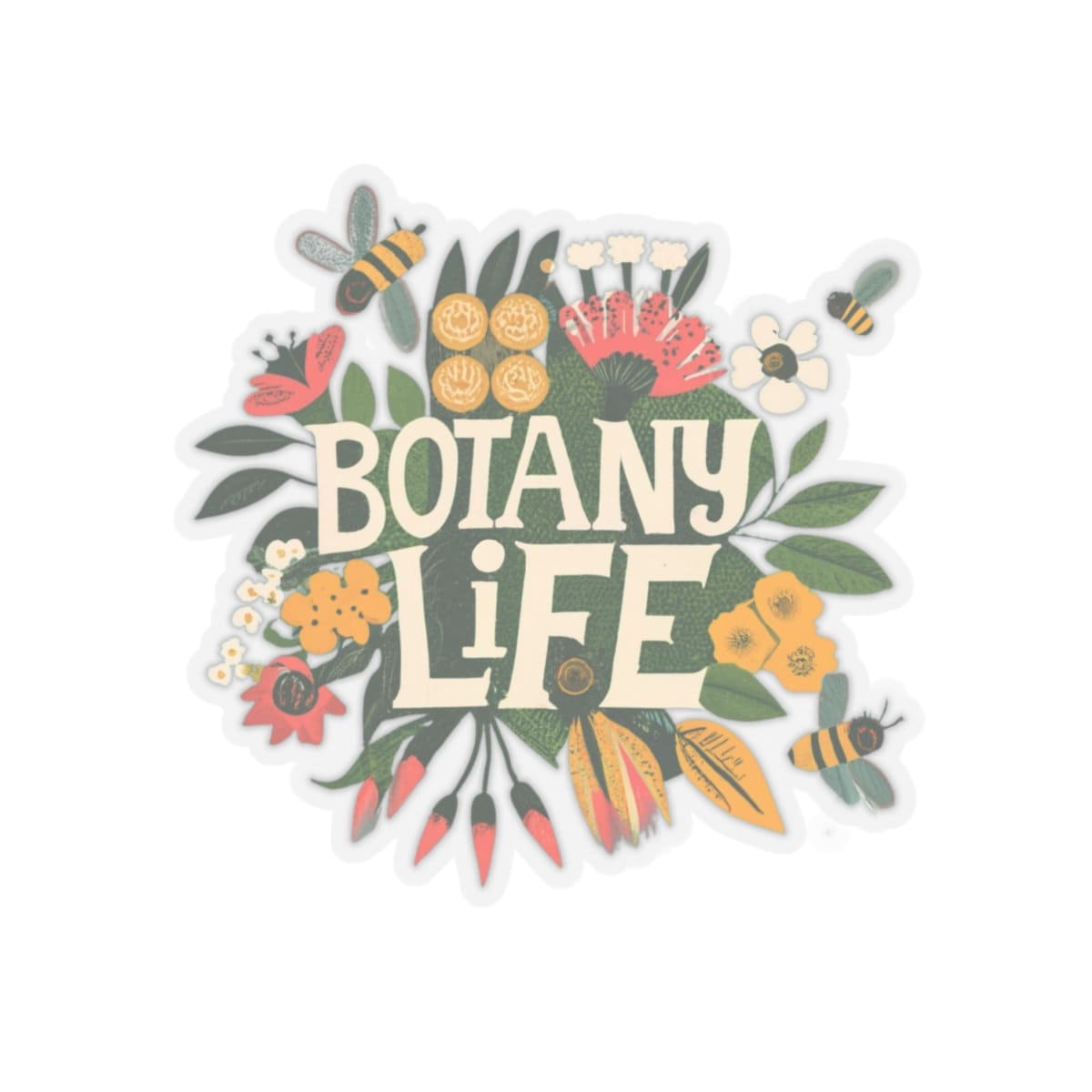 Botany Life Decal, Sticker for Horticulturalist, Gardener - Etsy