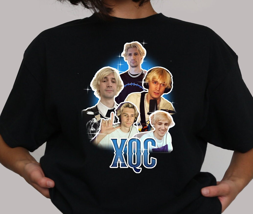 XQC Vintage Tee Xqc T-shirt Streamer Merch Felix Lengyel - Etsy