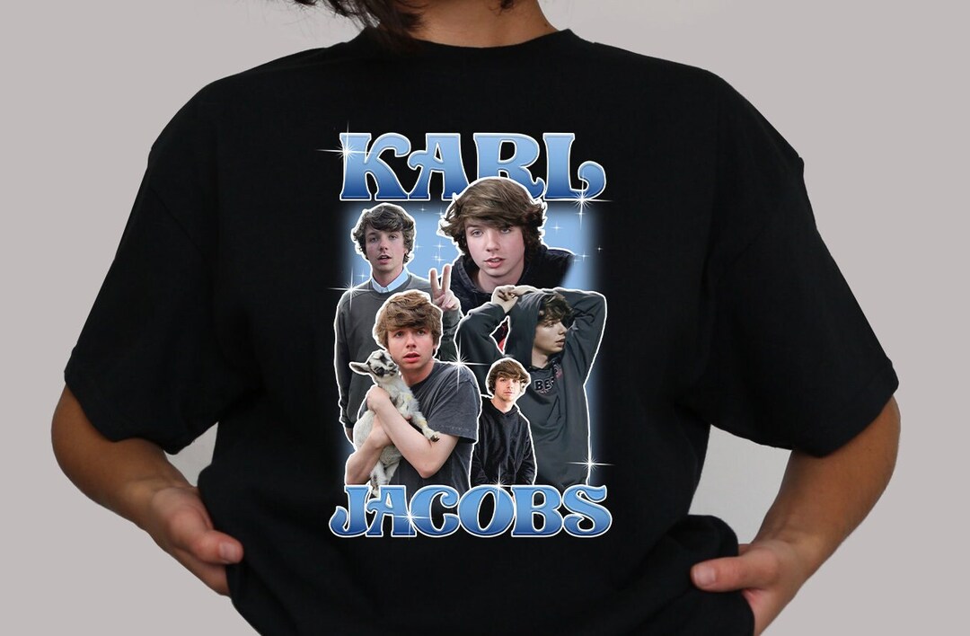 Karl Jacobs T-shirt | Mr Beast Crew Tee | Karl Minecraft Band Shirt - Etsy