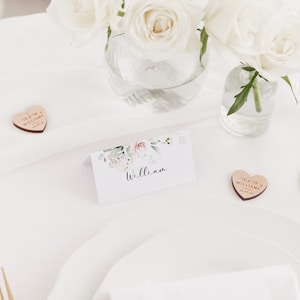Wedding Place Names | Wedding Table Place Name Cards | Eucalyptus ...