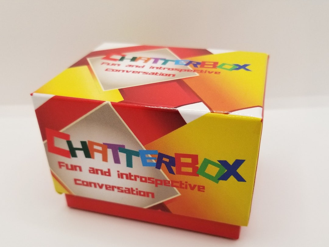CHATTERBOX, Family Activity Game, Thanksgiving Gathering, Date ...
