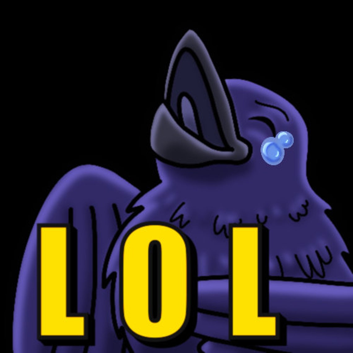 Raven Emote Pack for Use on Twitch or Discord - Etsy