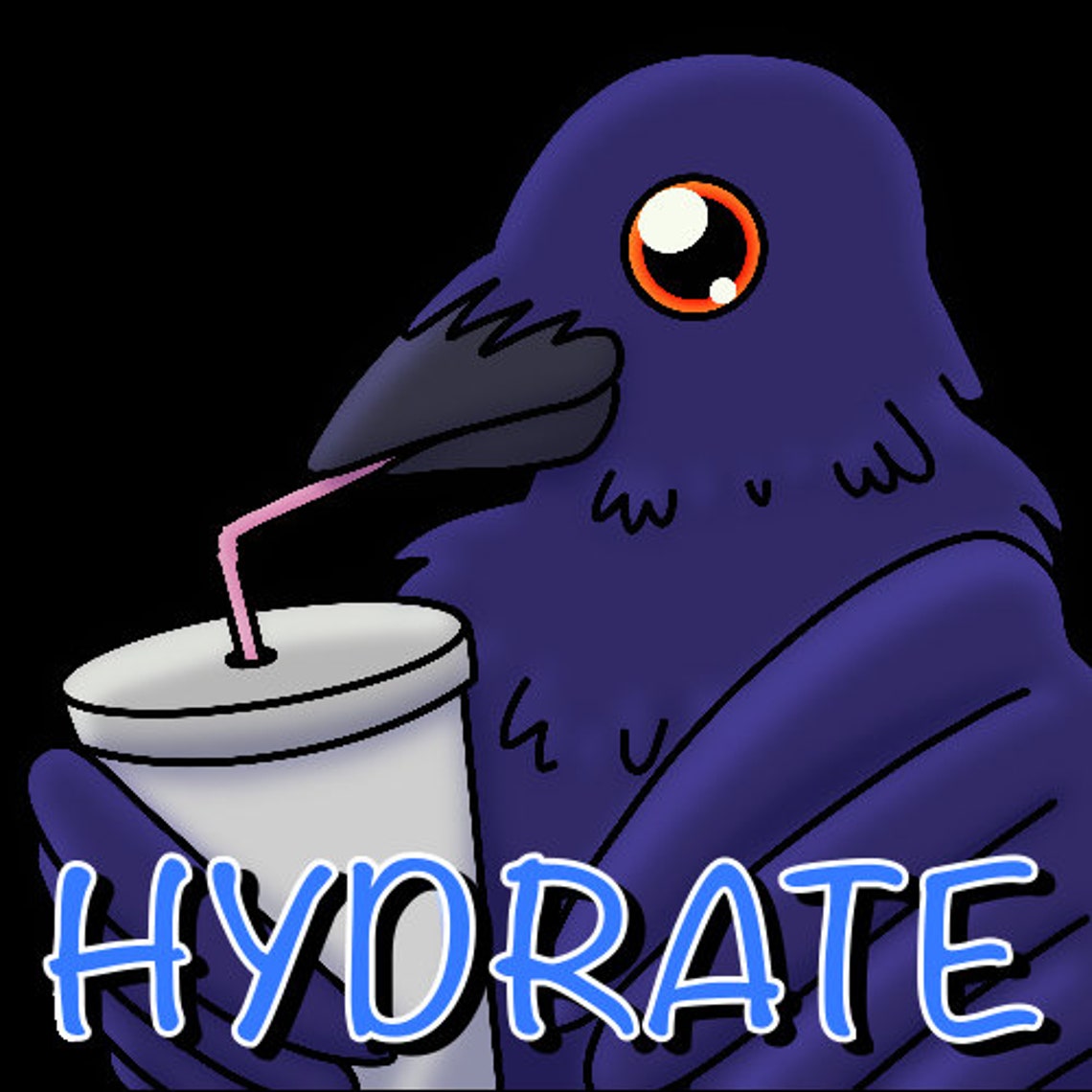 Raven Emote Pack for Use on Twitch or Discord - Etsy