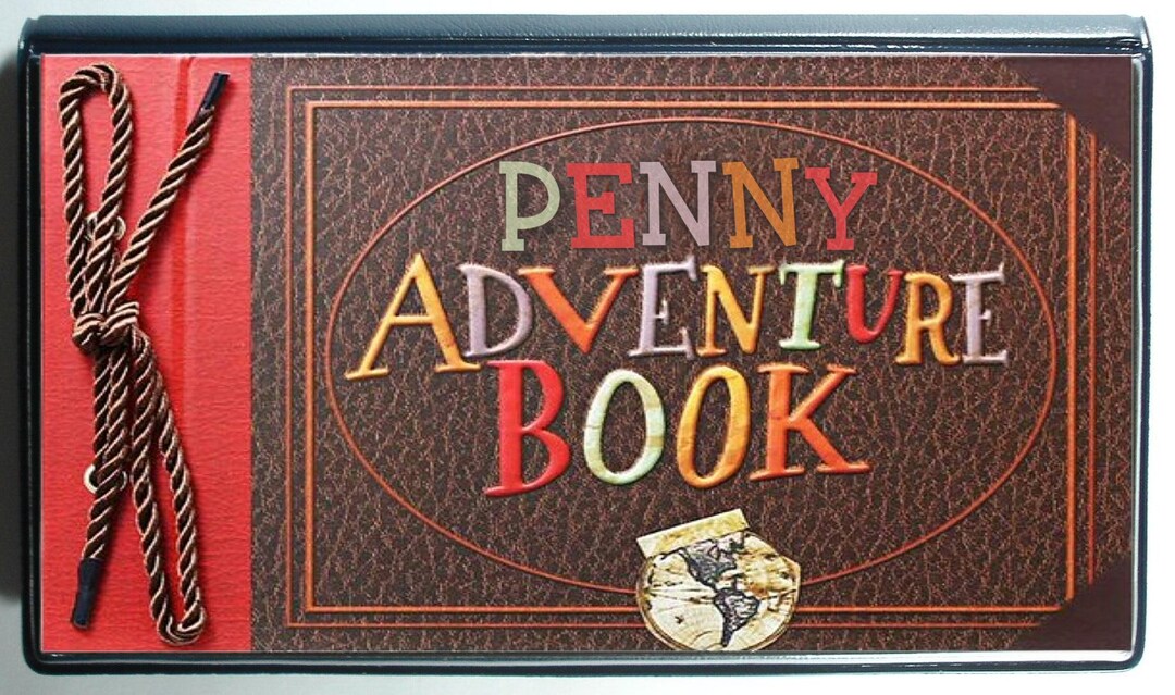 Pressed Penny Collector Book: Penny Adventure Book - Etsy