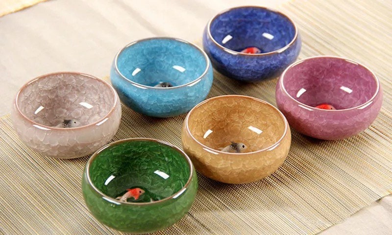 Asian Koi Fish Glazed Ceramic Teacup Japanese Tea Cups Gifts - Etsy UK