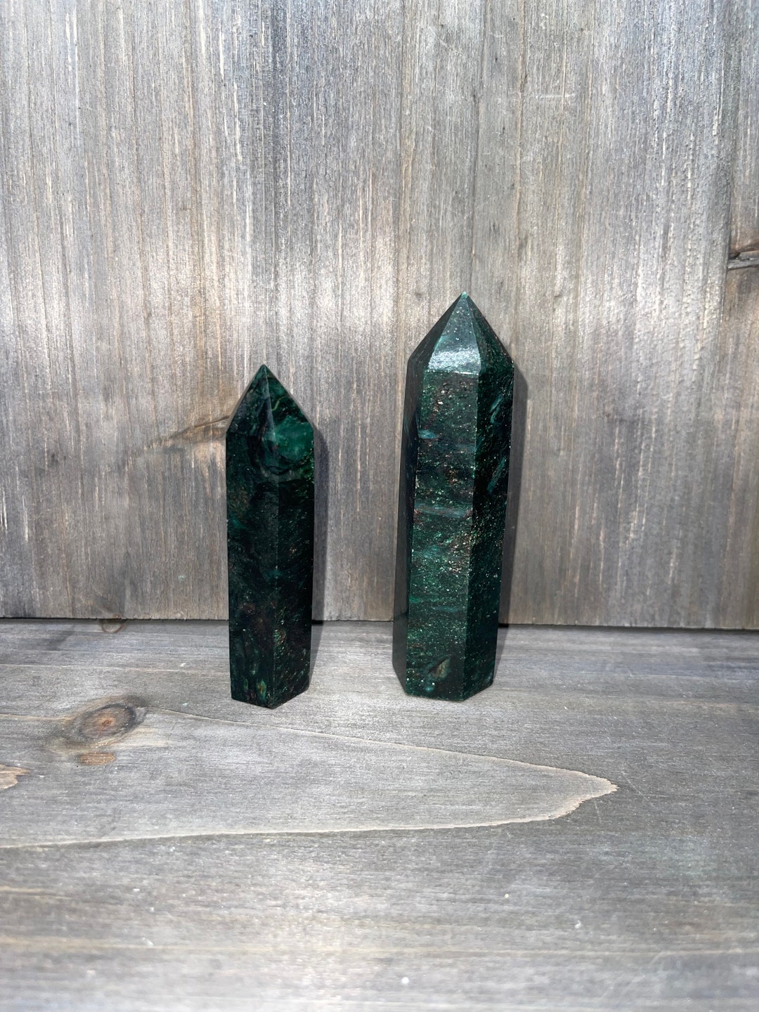Emerald Crystal Towers Emerald Stone Obelisk - Etsy