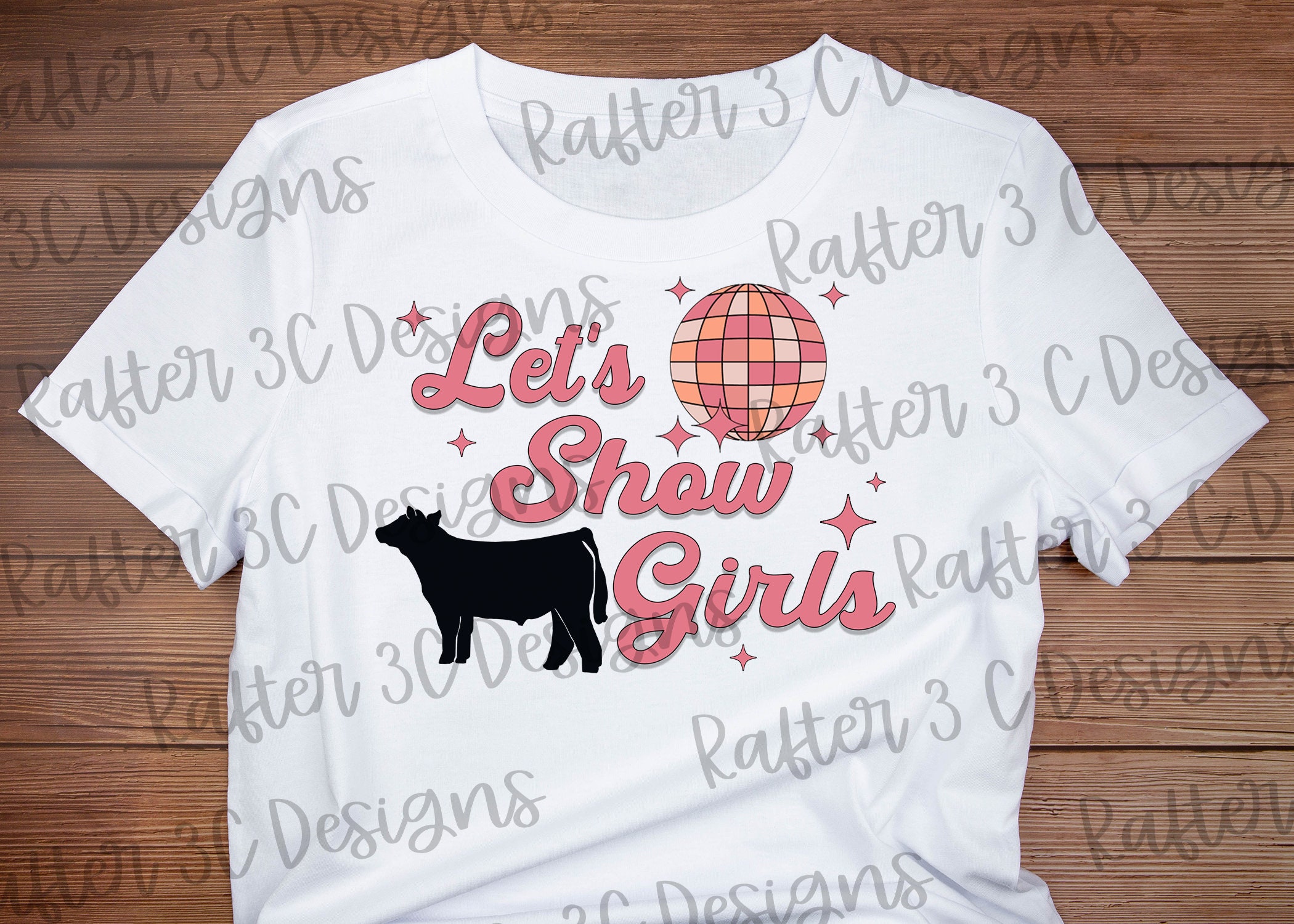 Let's Show Girls Design | Stock Show PNG | Show Steer Sublimation ...