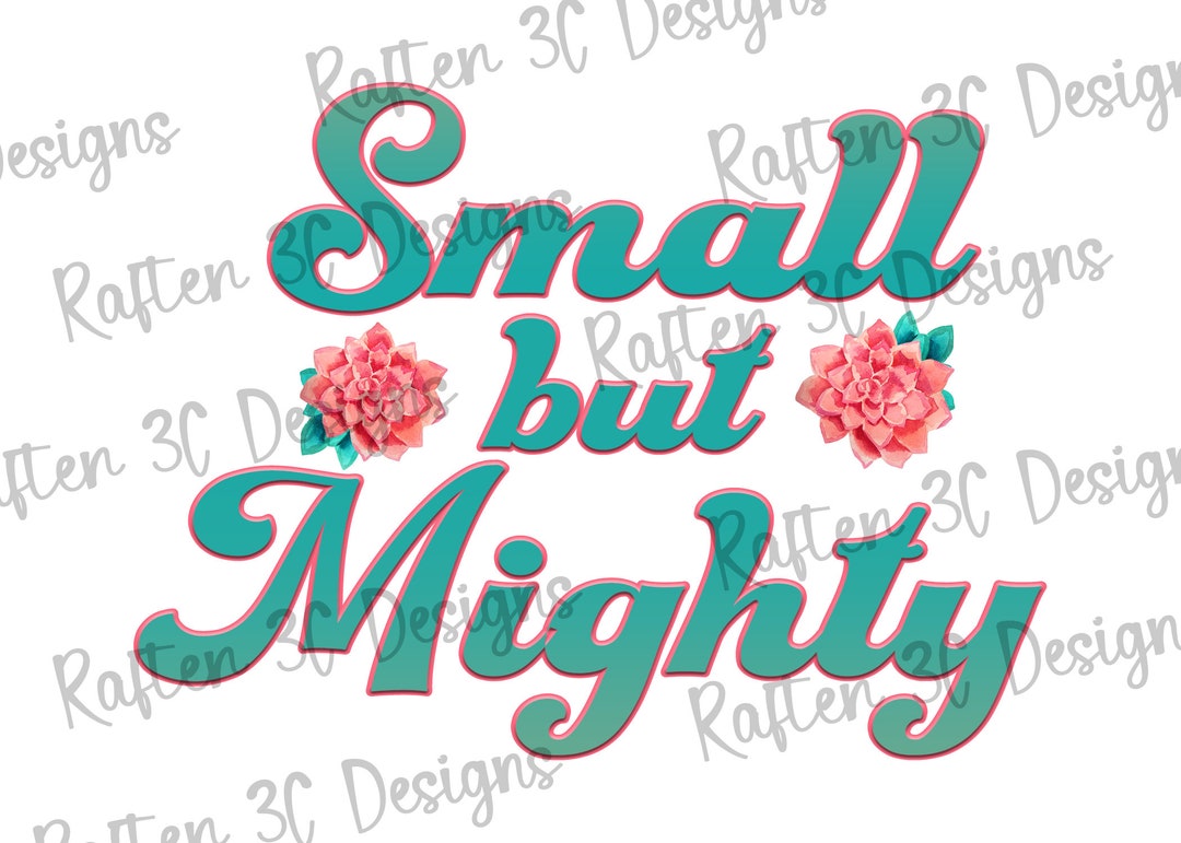 Small but Mighty Design | Western Baby Shirt Design | Cute Kids PNG - Etsy