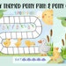 Duck / Forrest Themed Potty Training Reward Chart, Personalized Potty ...
