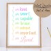 Kids Affirmations Wall Art Printable • Rainbow Affirmations Print ...
