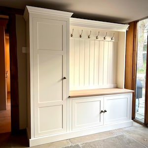 Compact Country Boot Room Bench - Etsy